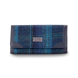 Bute Tweed Wallet - Ocean (119) | USA Kilts