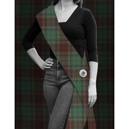 Back to Nature Wool Tartan Sash | USA Kilts