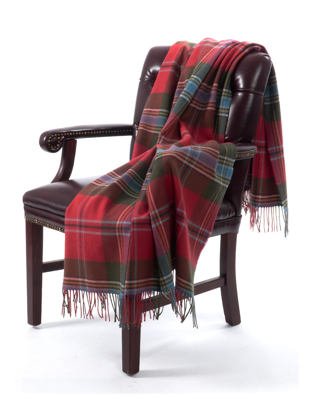tartan throw