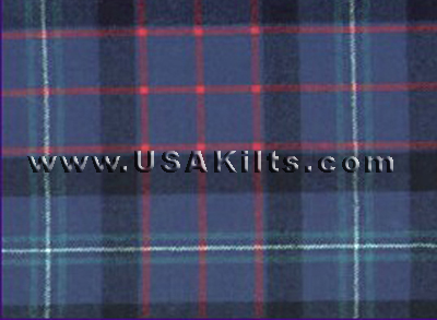 Fitzgerald Blue | 13 - 16 oz. Wool | USA Kilts