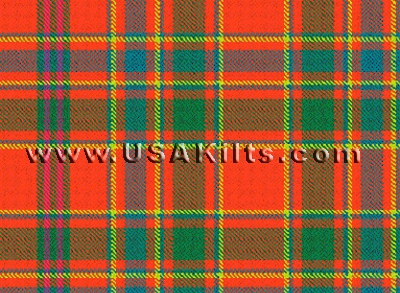 Munro Red Ancient | 13 - 16 oz. Wool | USA Kilts