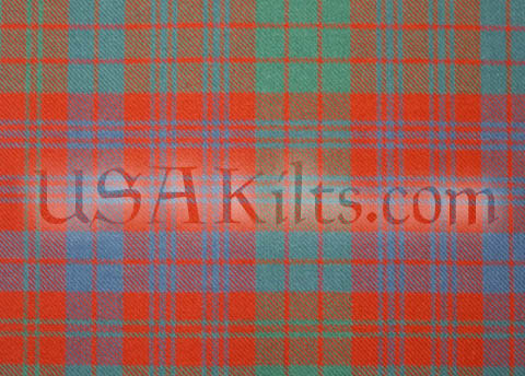 Ross Red Ancient | 13 - 16 oz. Wool | USA Kilts