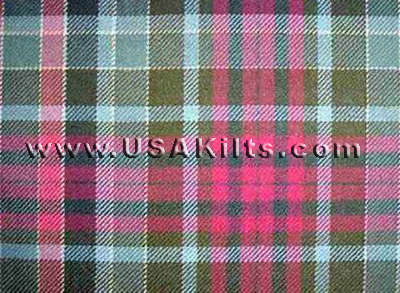 Gordon Red Weathered | 11 oz. Wool | USA Kilts